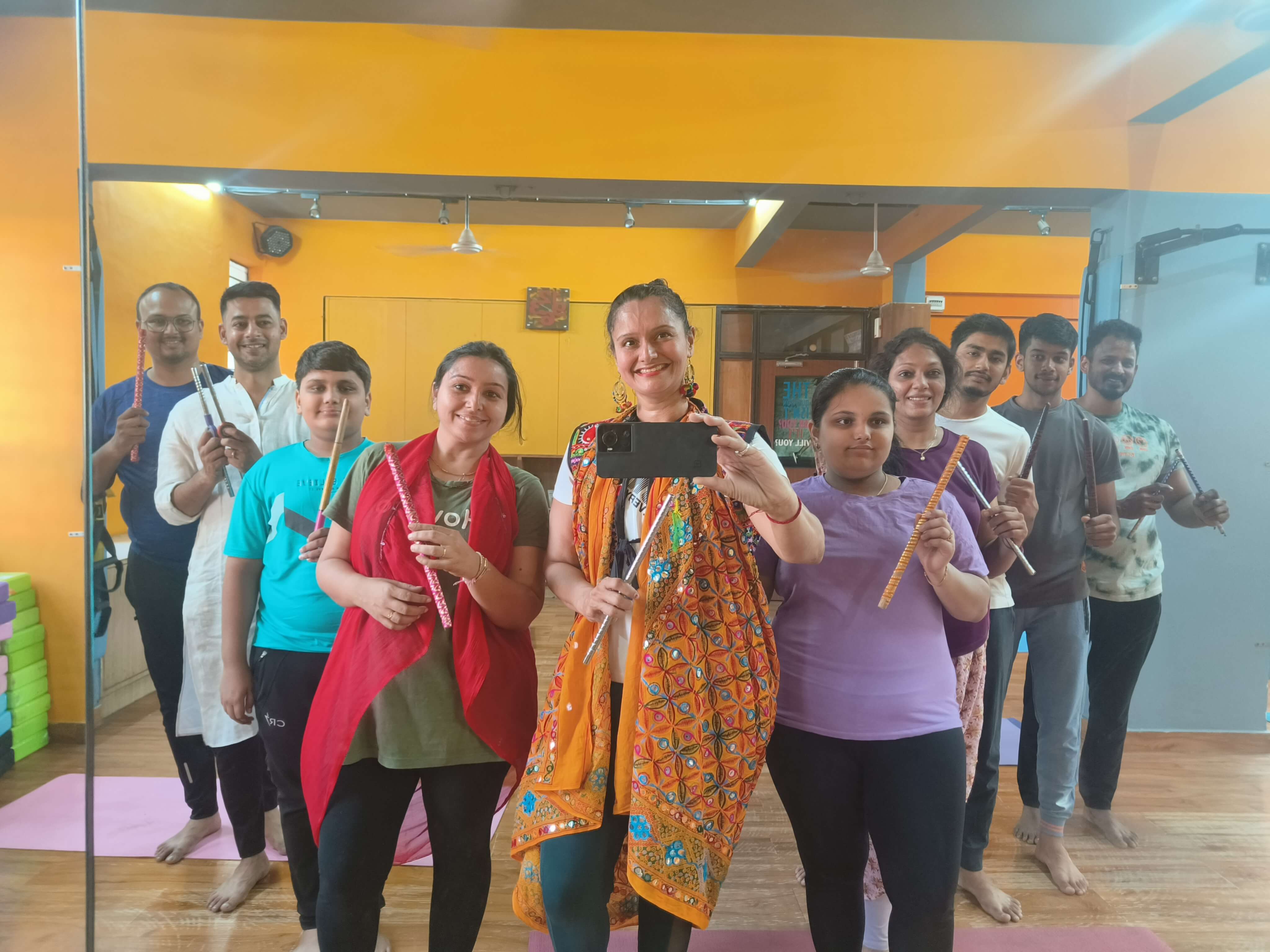 Dandiya /Garba Yoga - Flow and Glow: Unite Body and Spirit through ...
